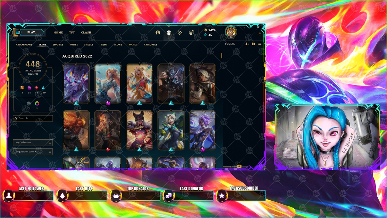 🔥EMPYREAN PYKE - LOBBY OVERLAY - LoLoverlay