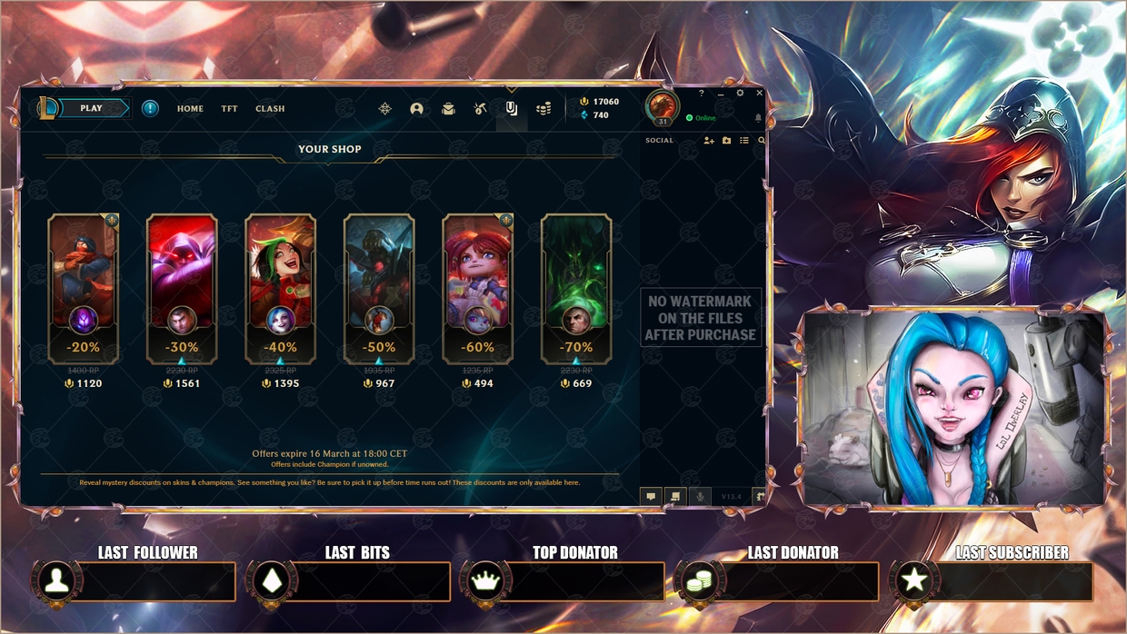 BROKEN COVENANT MISS FORTUNE - LOBBY OVERLAY - LoLoverlay