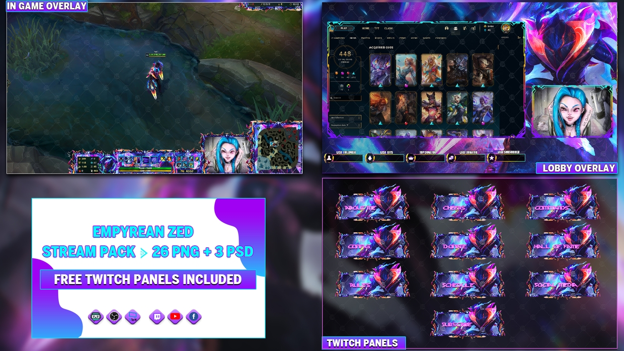 Zed Overlay - LoLoverlay