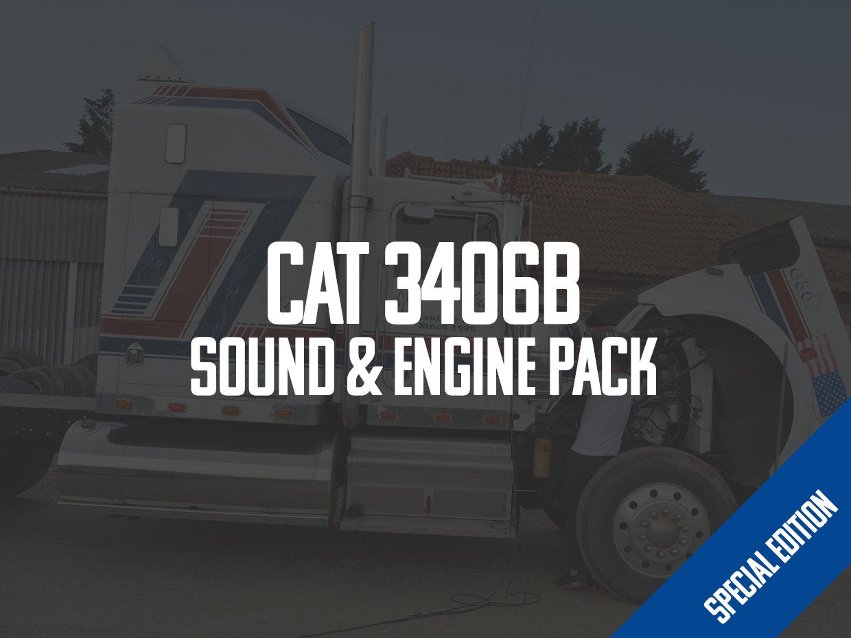 CAT 3406B Sound & Engine Pack (Burts Truck) - Zeemods™
