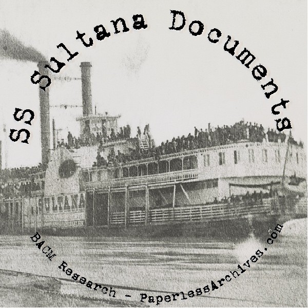 Civil War: Steamer SS Sultana Disaster Documents - Dow ...