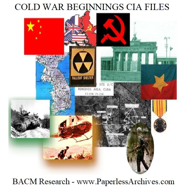 Cold War Beginnings CIA Files - PaperlessArchives.com