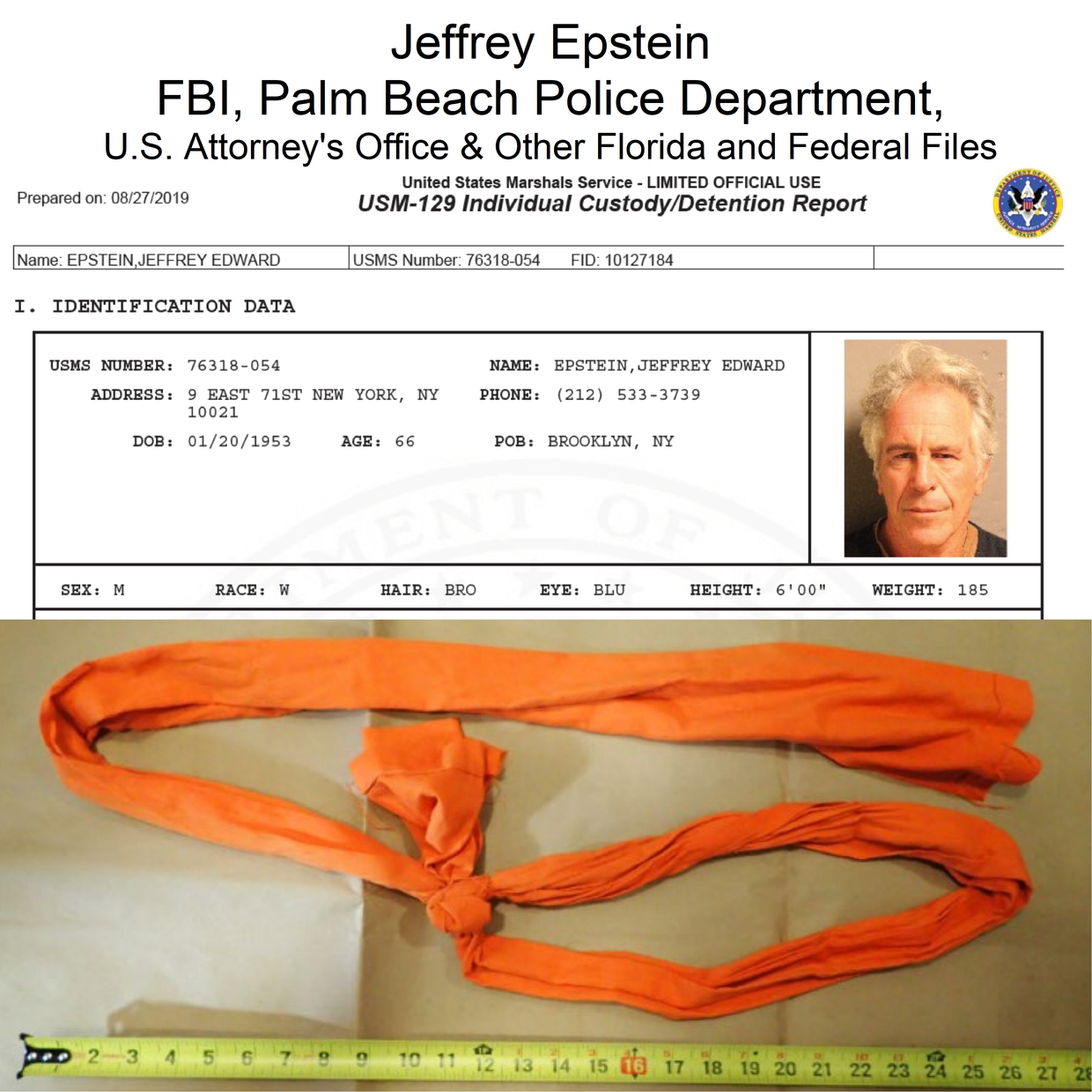 Jeffrey Epstein – FBI, Palm Beach PD, U.S. Attorney's ...