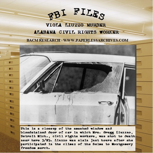 Viola Liuzzo Murder - Alabama KKK FBI Files - Presiden ...