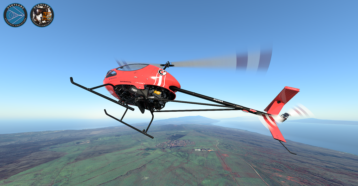 VSKYLABS Test-Pilot: Cicare-8 Project - VSKYLABS Aerospace Simulations