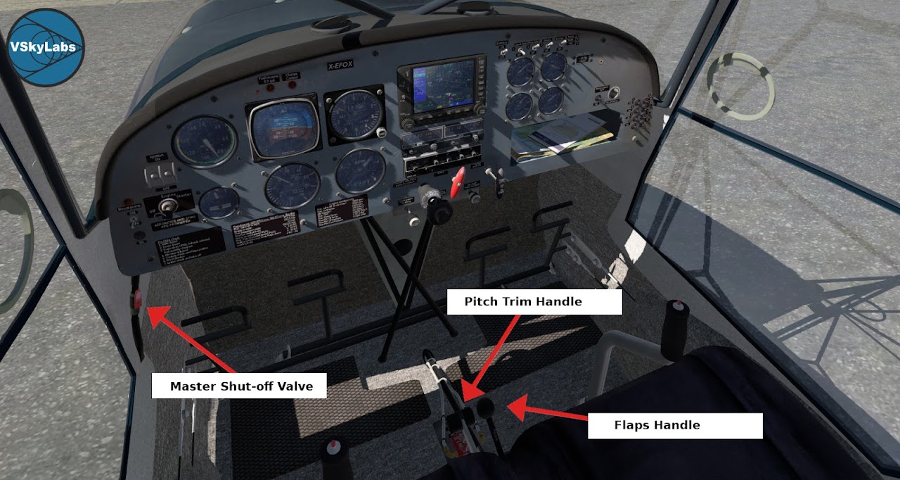 VSKYLABS Aeropro EuroFOX Project - VSKYLABS Aerospace Simulations