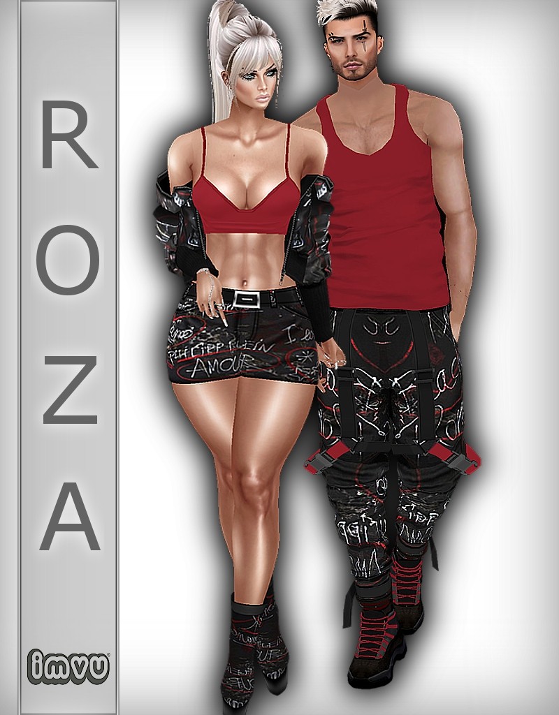Sylwia-Peter Bundle TEXTURE IMVU - llROZAll IMVU