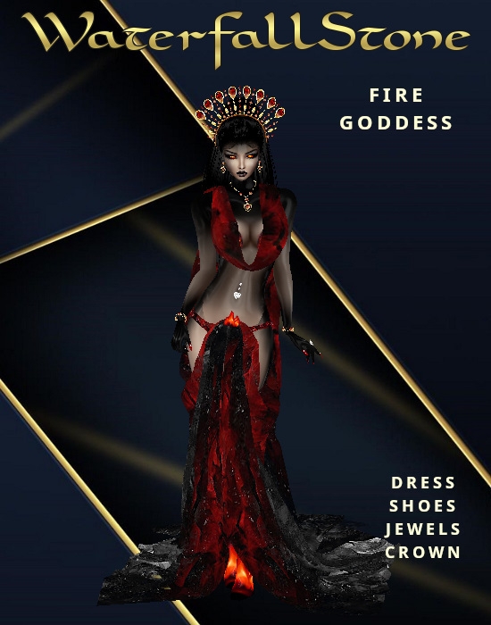 Fire Goddess - WaterfallStone