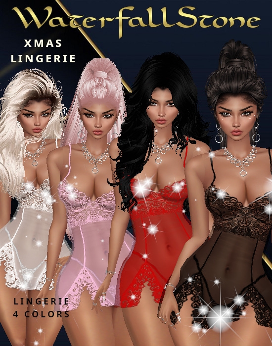 Xmas Lingerie - WaterfallStone