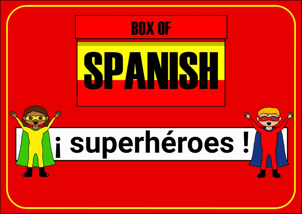 Box of Spanish: ¡Superhéroes! - Ideas Education Ltd