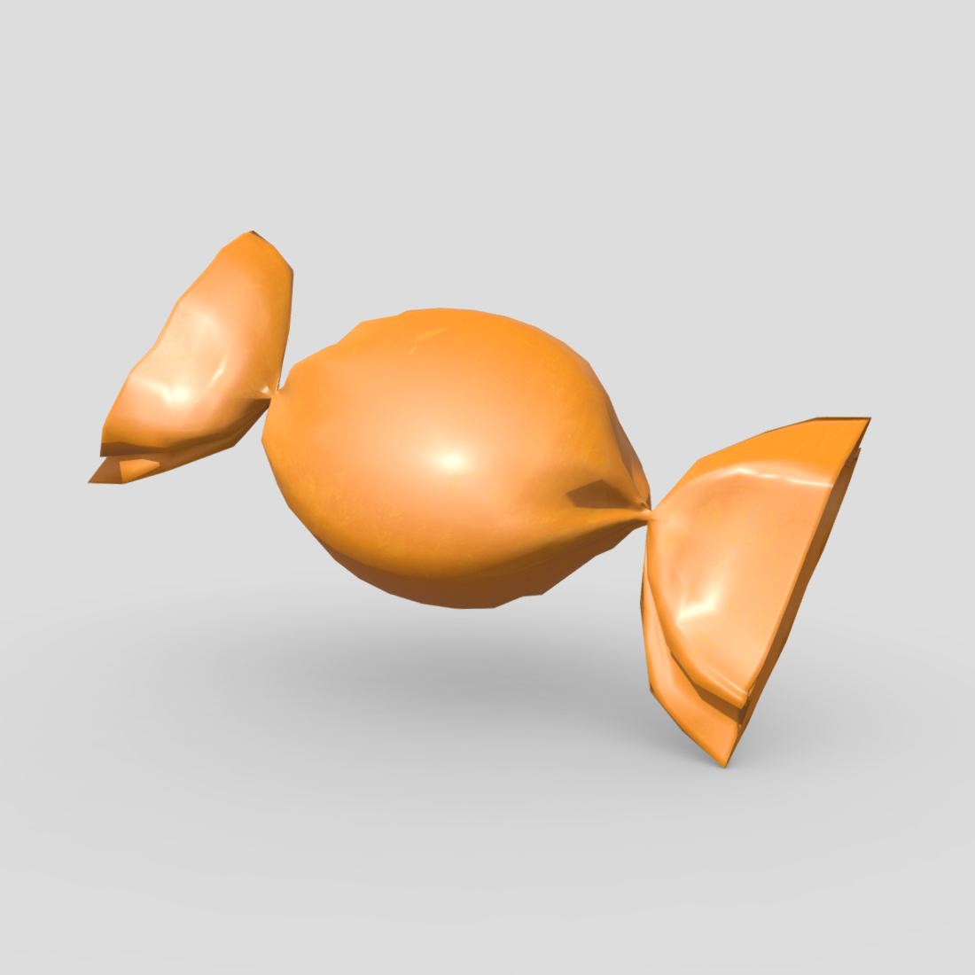Candy - low poly PBR 3d model - plaggy