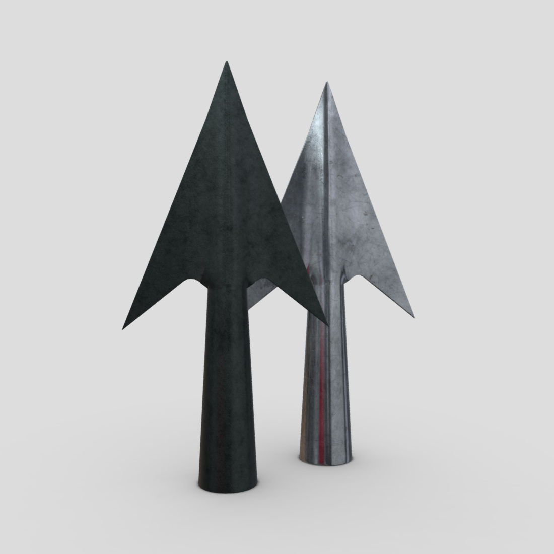 Arrowhead 2 - low poly PBR 3d model - plaggy