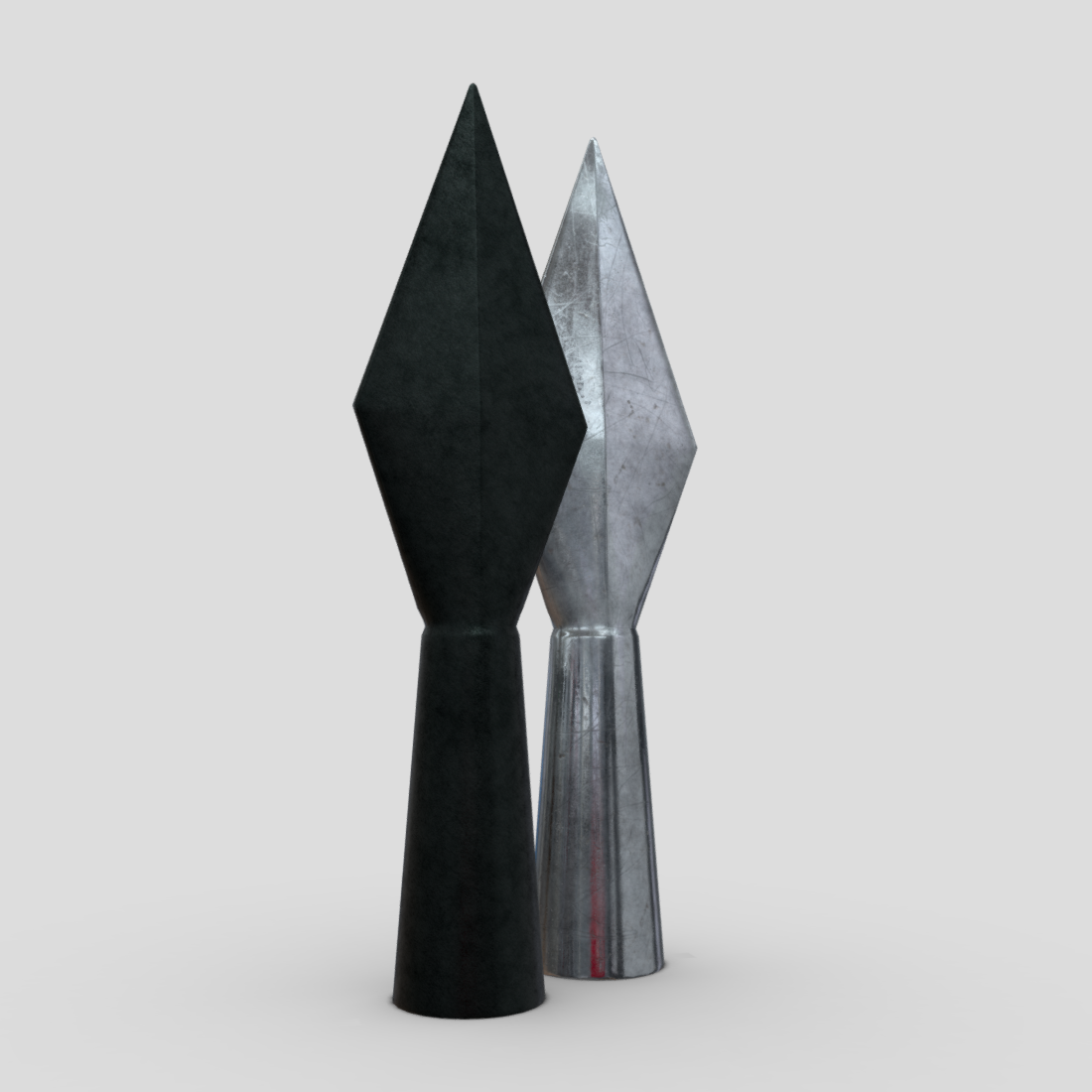 Arrowhead - low poly PBR 3d model - plaggy