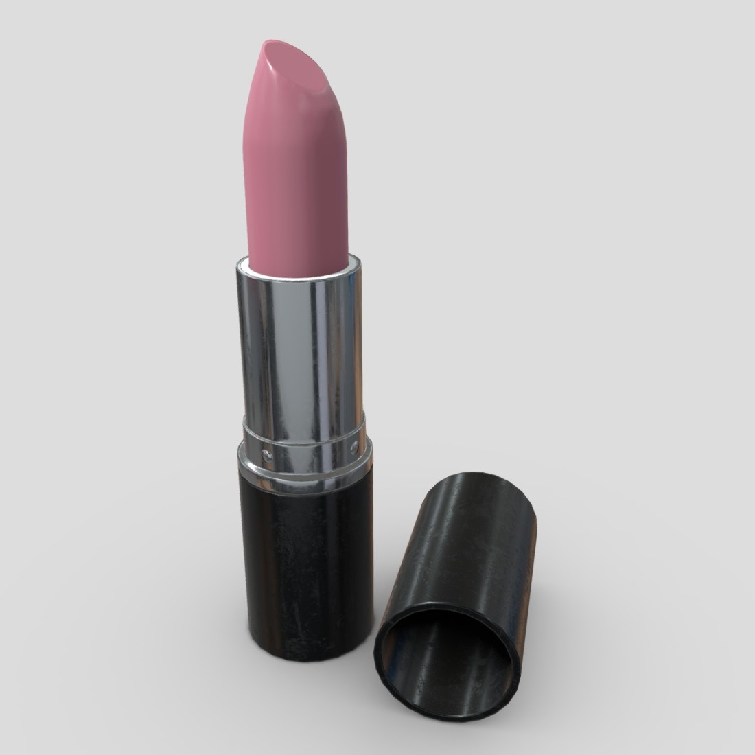 Lipstick 2 - low poly PBR 3d model - plaggy