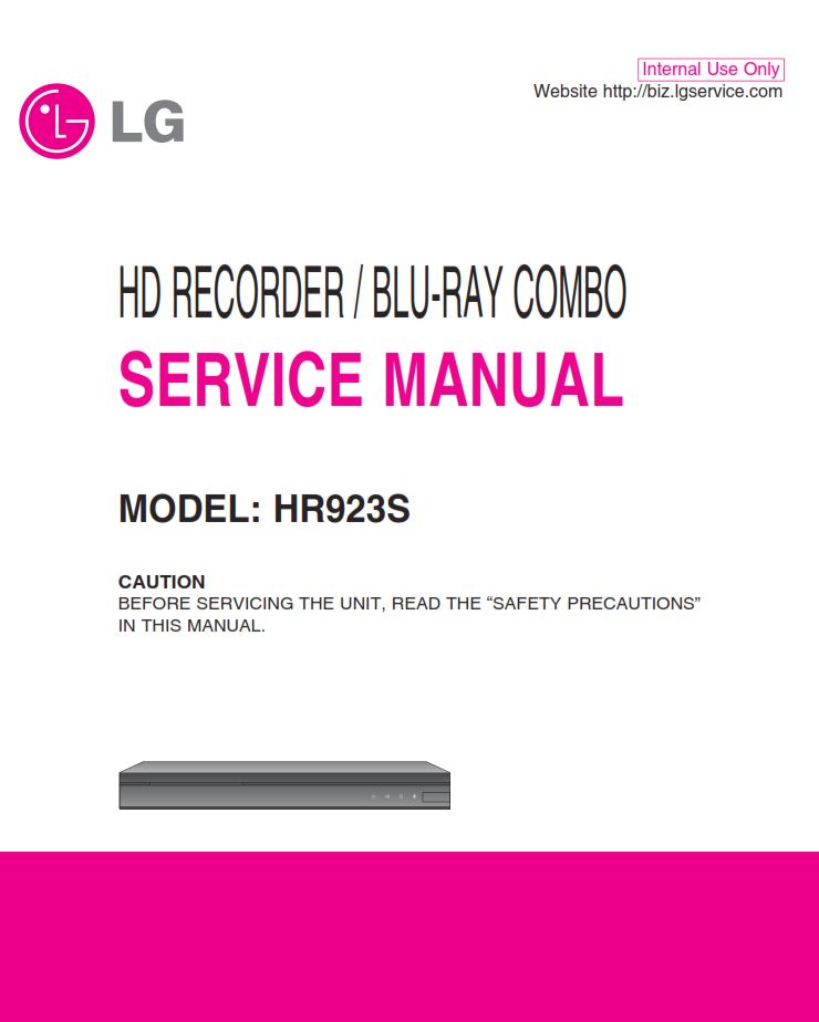 LG LDC22778ST LDC22778SW Refrigerator Service Manual - serviceandrepair