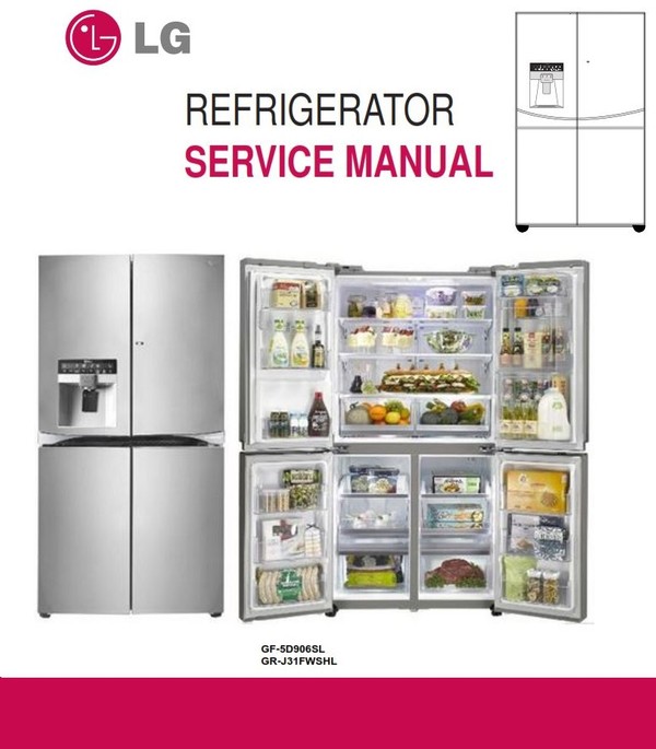 LG LSC23924ST LSC23924SB LSC23924SW Refrigerator Servi - serviceandrepair