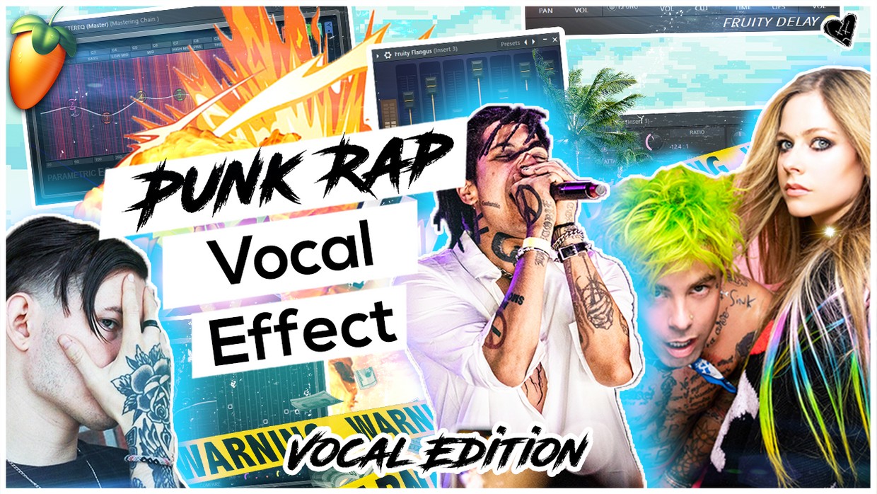 Punk Rap Vocal Effect (2021 Edition) (Vocals Included) - faraitheproducer