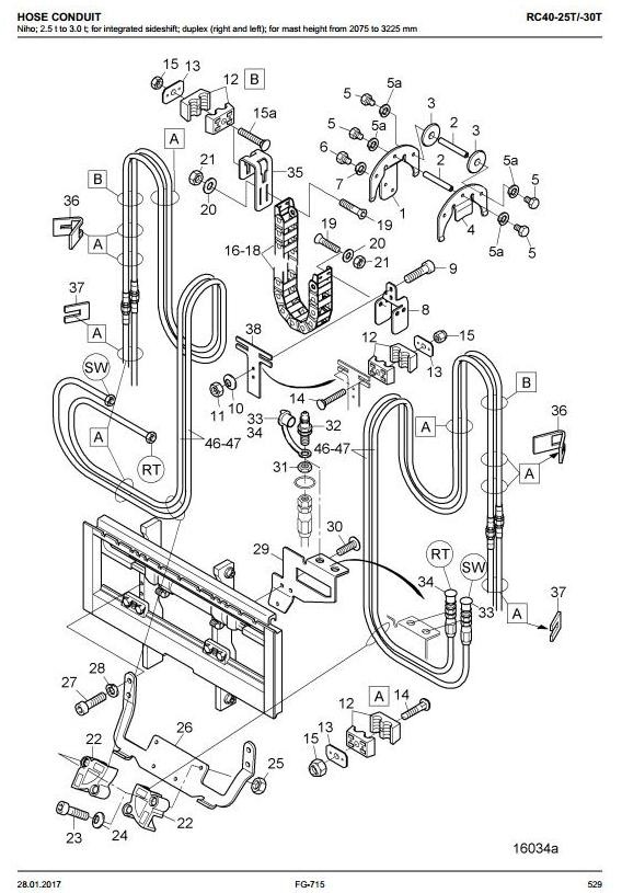 Toyota 8HBC30, 8HBC40, 8HBE30, 8HBE40, 8HBW30, 8TB50 P - Belgreen