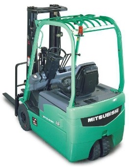 Mitsubishi FB16N, FB18N, FB20CN Electric Forklift Truc - Belgreen