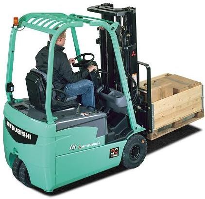 Mitsubishi FB16NT, FB18NT, FB20NT Electric Forklift Tr - Belgreen