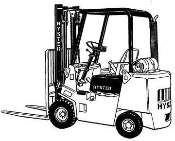 Hyster S1.25XL, S1.50XL, S1.75XL Diesel/LPG Forklift T - Belgreen