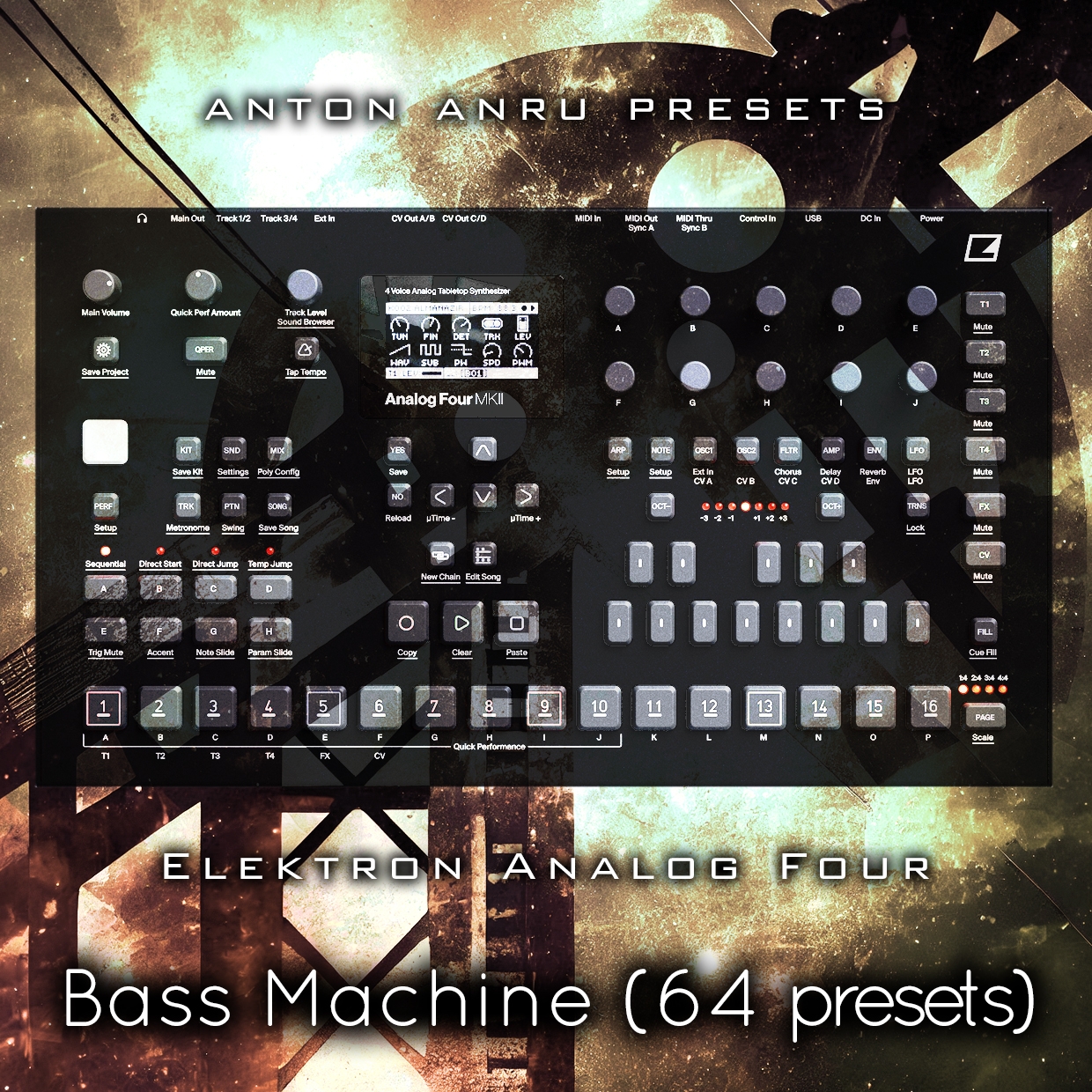 Moog Subsequent 37/Sub 37 - Analog Groove (64 Patches - Anton Anru Presets