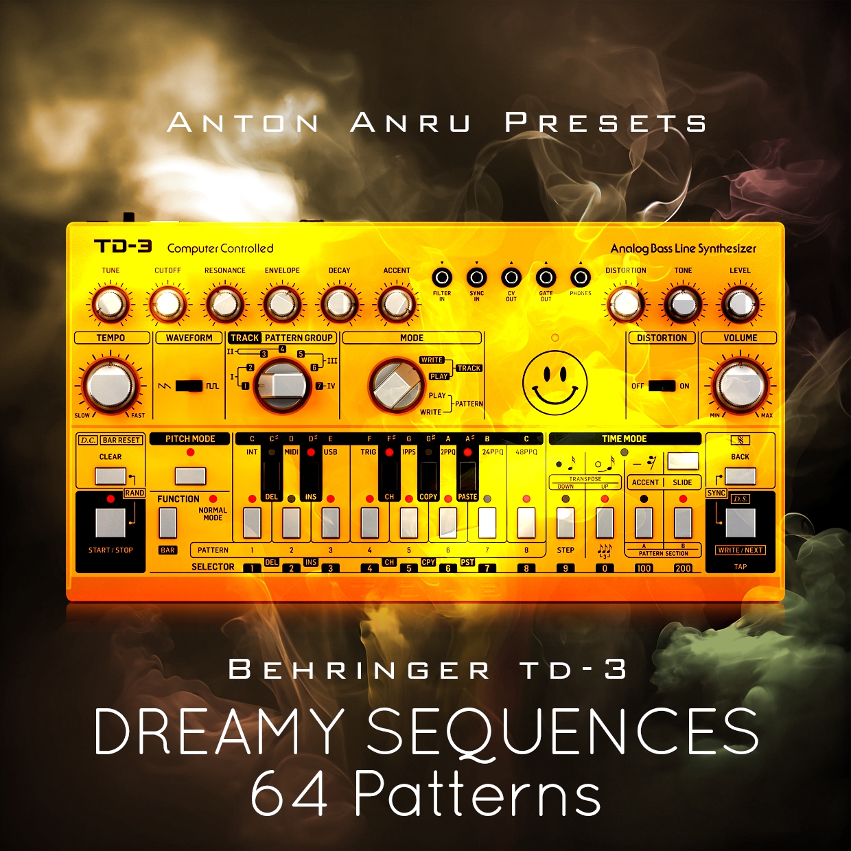 Behringer TD-3/TD-3-MO - 64 Dreamy Sequences (by Anton - Anton Anru Presets
