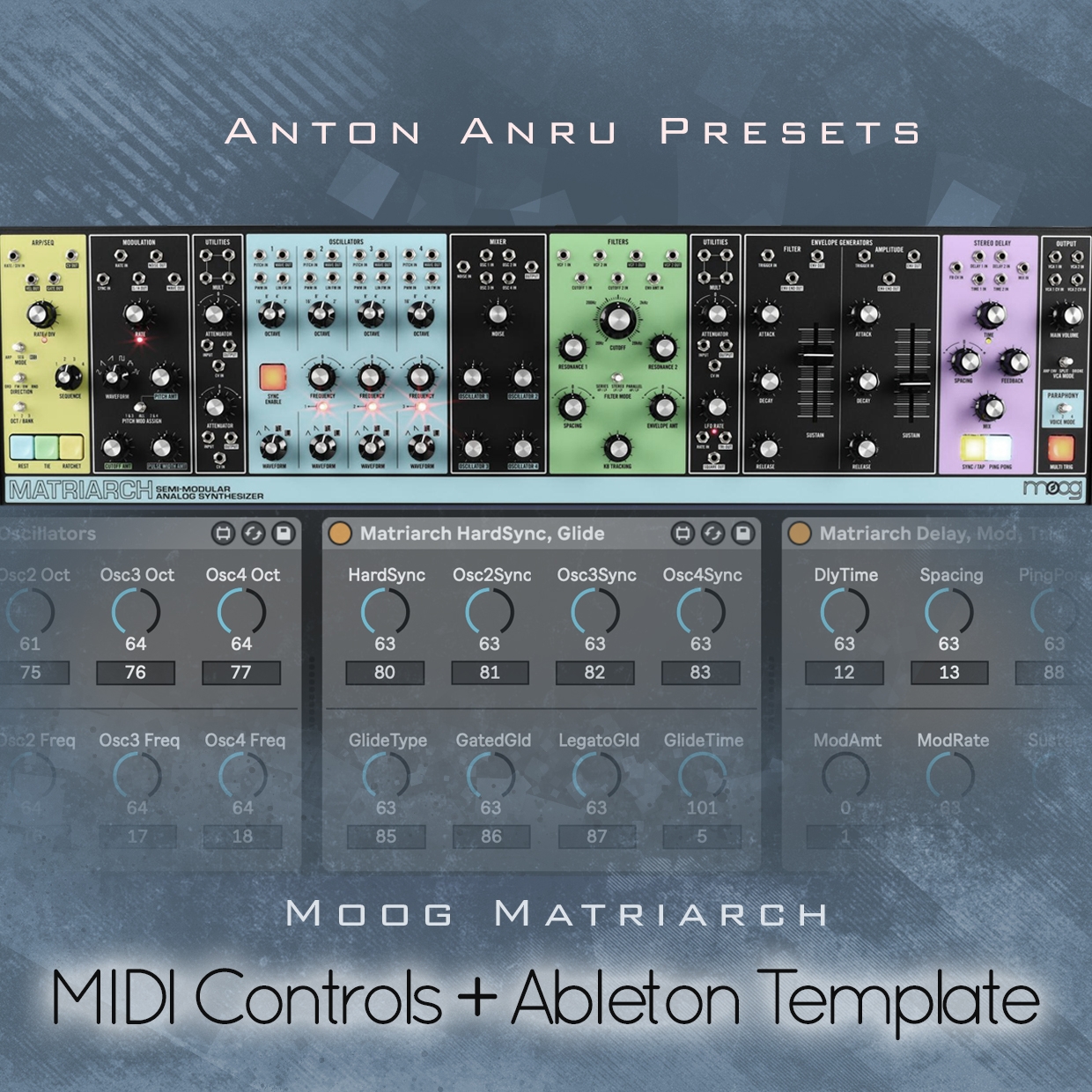 Moog Matriarch - Analog Classics Soundset (50 Patches - Anton Anru Presets