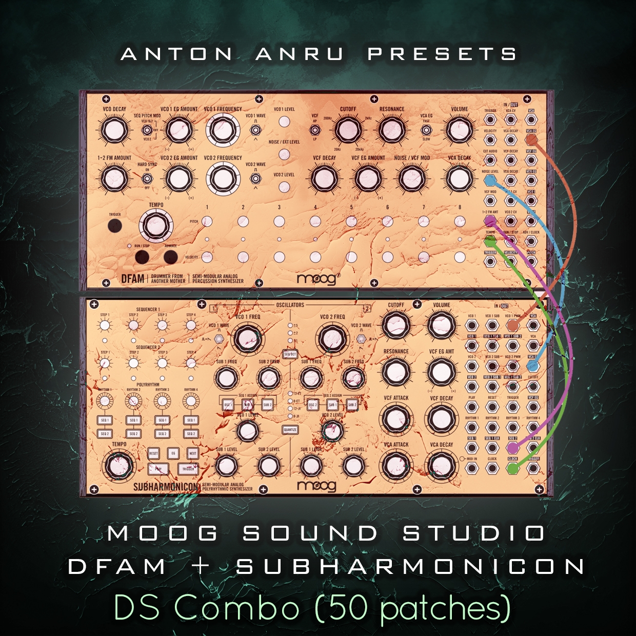 Moog Sound Studio: DFAM + Subharmonicon - DS Combo (50 - Anton Anru Presets