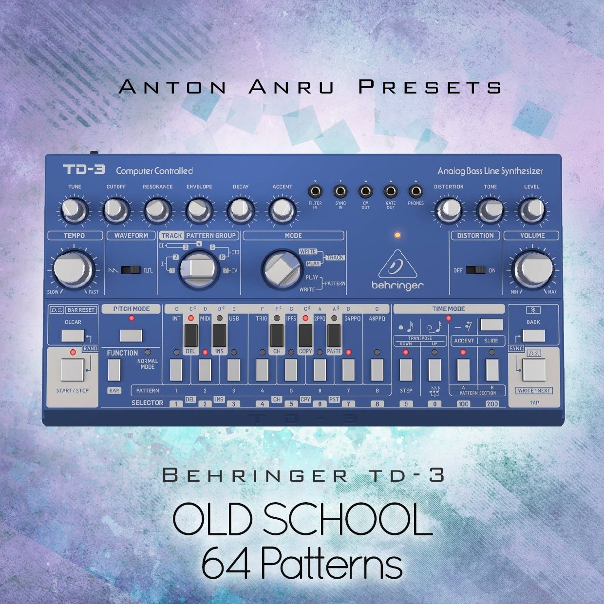 Behringer TD-3/TD-3-MO - Old School (64 Sequences by A - Anton Anru Presets