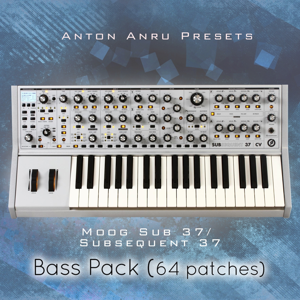 Moog Sound Studio: DFAM + Subharmonicon - DS Combo (50 - Anton Anru Presets
