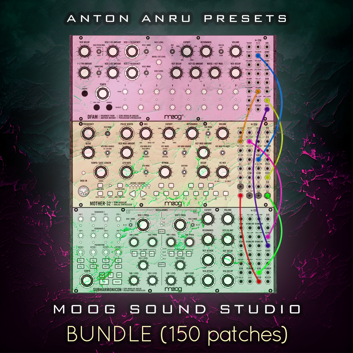 Moog Sound Studio BUNDLE: 150 Combo Patches (by Anton - Anton Anru Presets