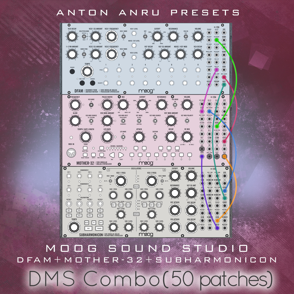 Behringer TD-3/TD-3-MO - 64 Dreamy Sequences (by Anton - Anton Anru Presets