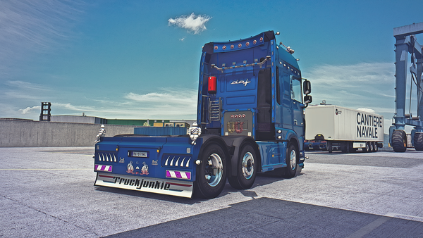 [ETS2 - ADDON] Bullbar For DAF XG/XG+/XF - Alang7™ Webshop