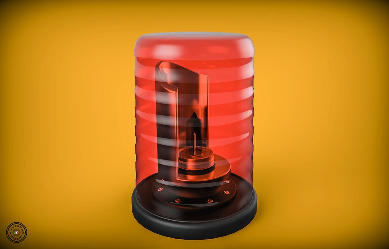 [3D MODEL] Orange Beacon - Alang7™ Webshop