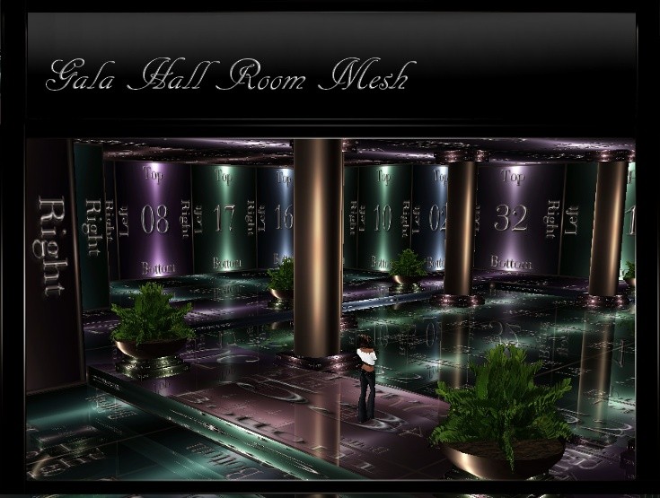 IMVU Mesh Gala Hall Room Mesh - MysticSinZ File Sales