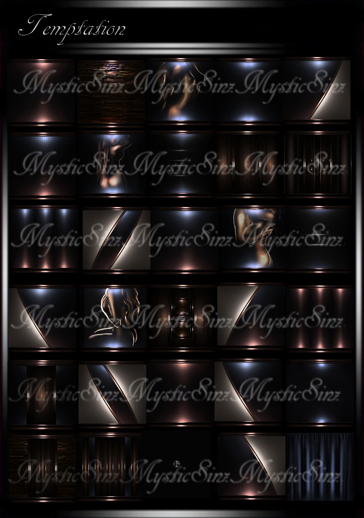 De'Ja'Vu 3 Dance Club IMVU Room Textures Collection - MysticSinZ File Sales