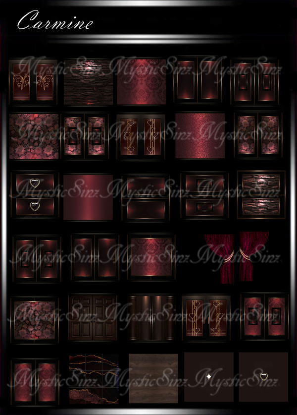 Dark Hallow IMVU Room Textures Collection - MysticSinZ File Sales