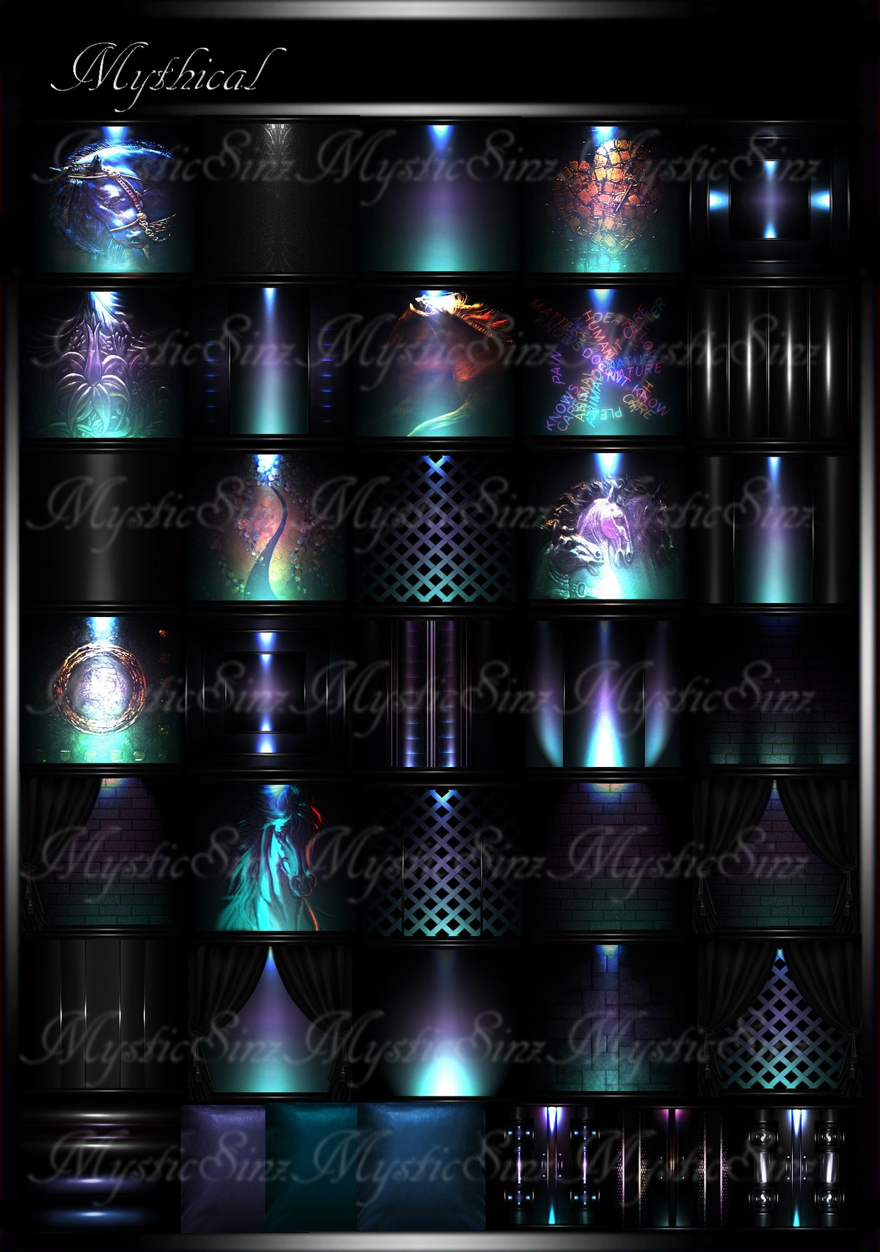 De'Ja'Vu 2 Dance Club IMVU Room Textures Collection - MysticSinZ File Sales