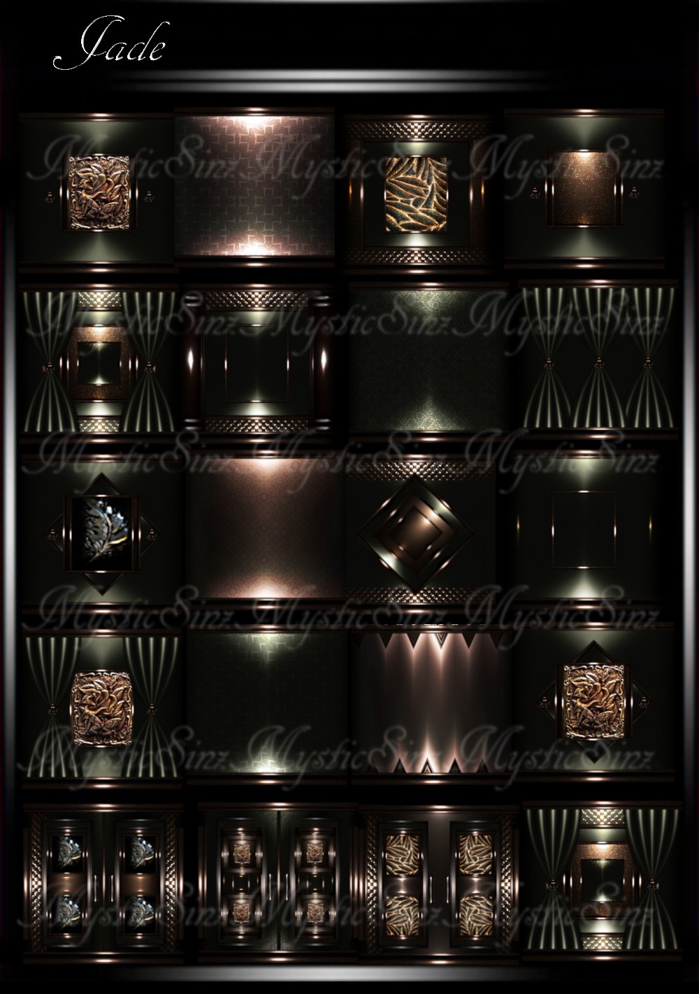 Jade IMVU Room Texture Collection - MysticSinZ File Sales