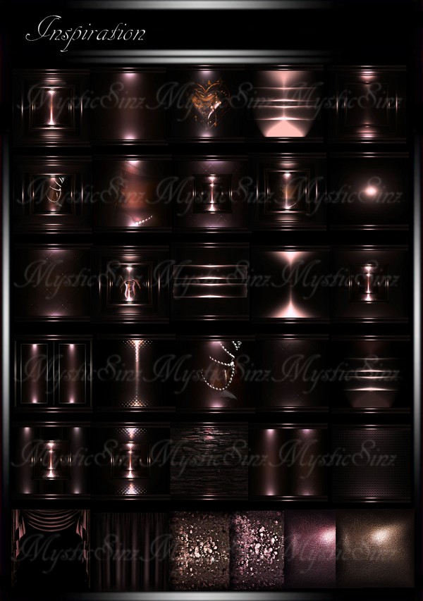 Leopard and Lace Dark IMVU Room Texture Collection - MysticSinZ File Sales