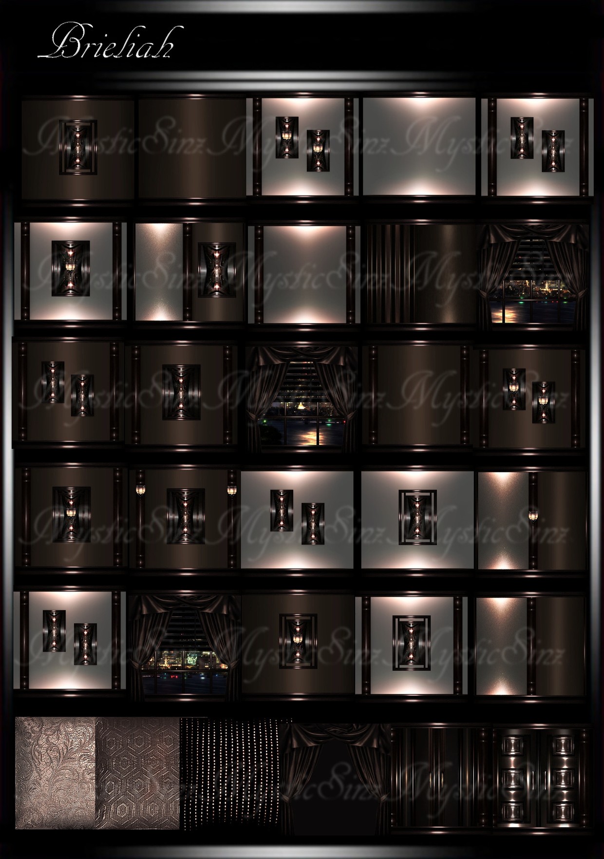 Brieliah IMVU Room Texture Collection - MysticSinZ File Sales