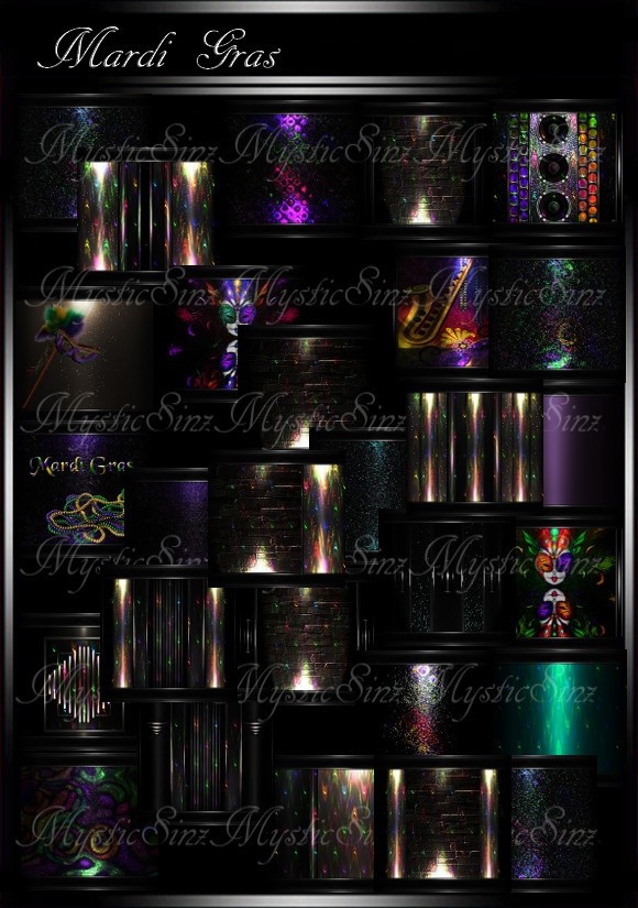Gothic Red IMVU Room Textures Collection - MysticSinZ File Sales