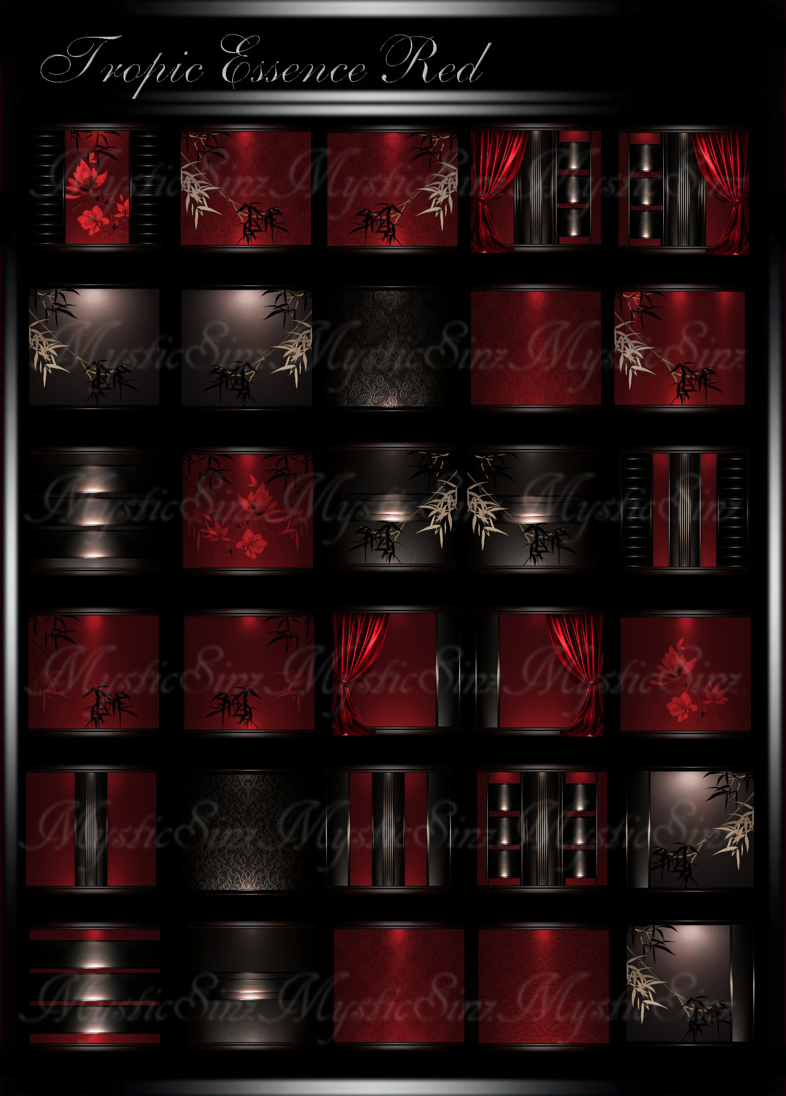 Leopard and Lace IMVU Room Texture Collection - MysticSinZ File Sales