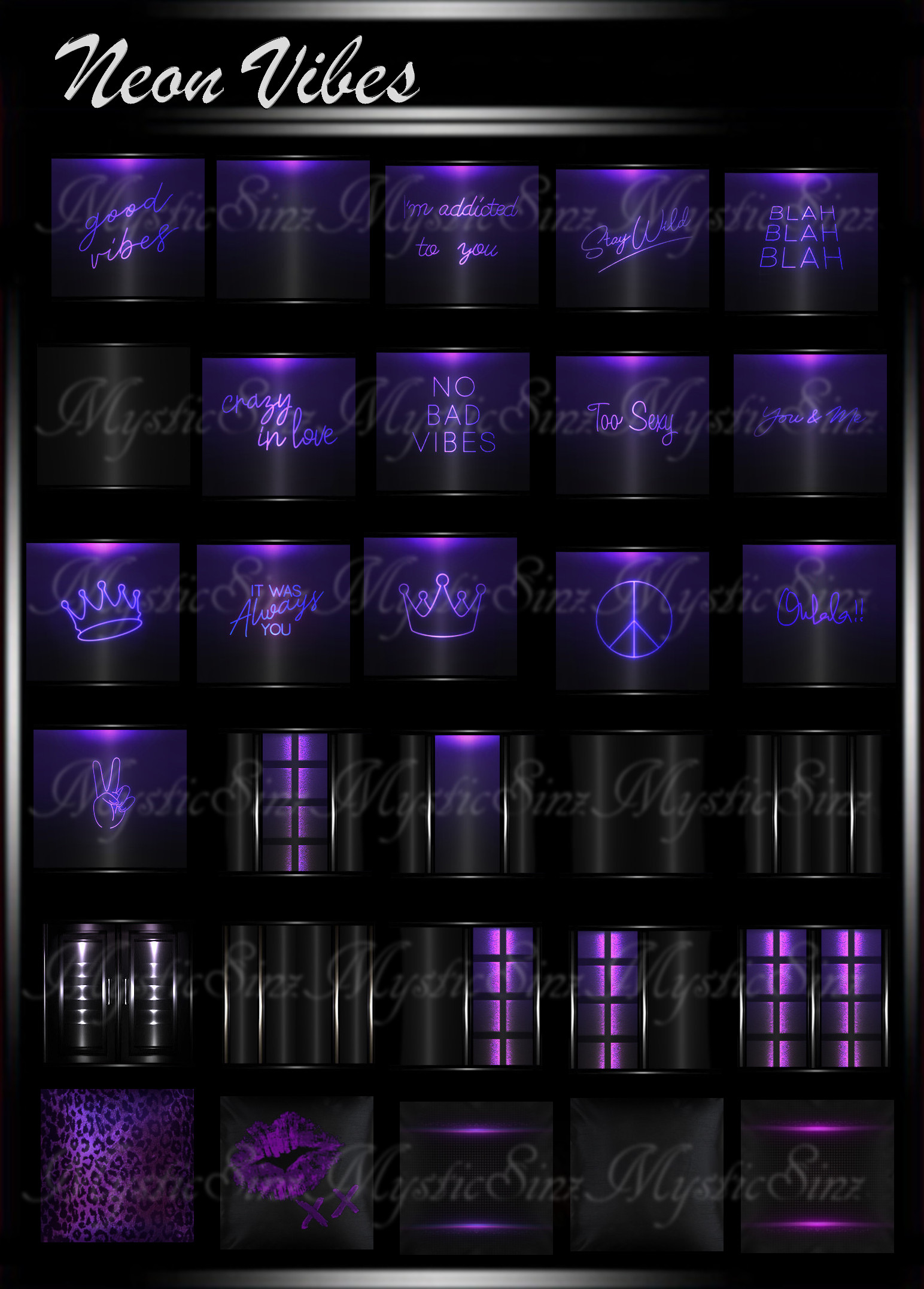 Rising IMVU Room Textures Collection - MysticSinZ File Sales