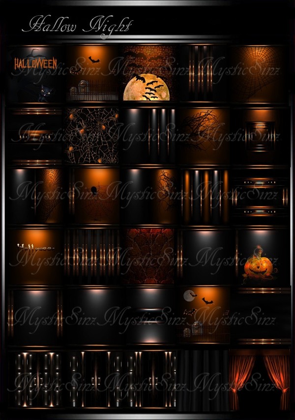 Gothic Red IMVU Room Textures Collection - MysticSinZ File Sales