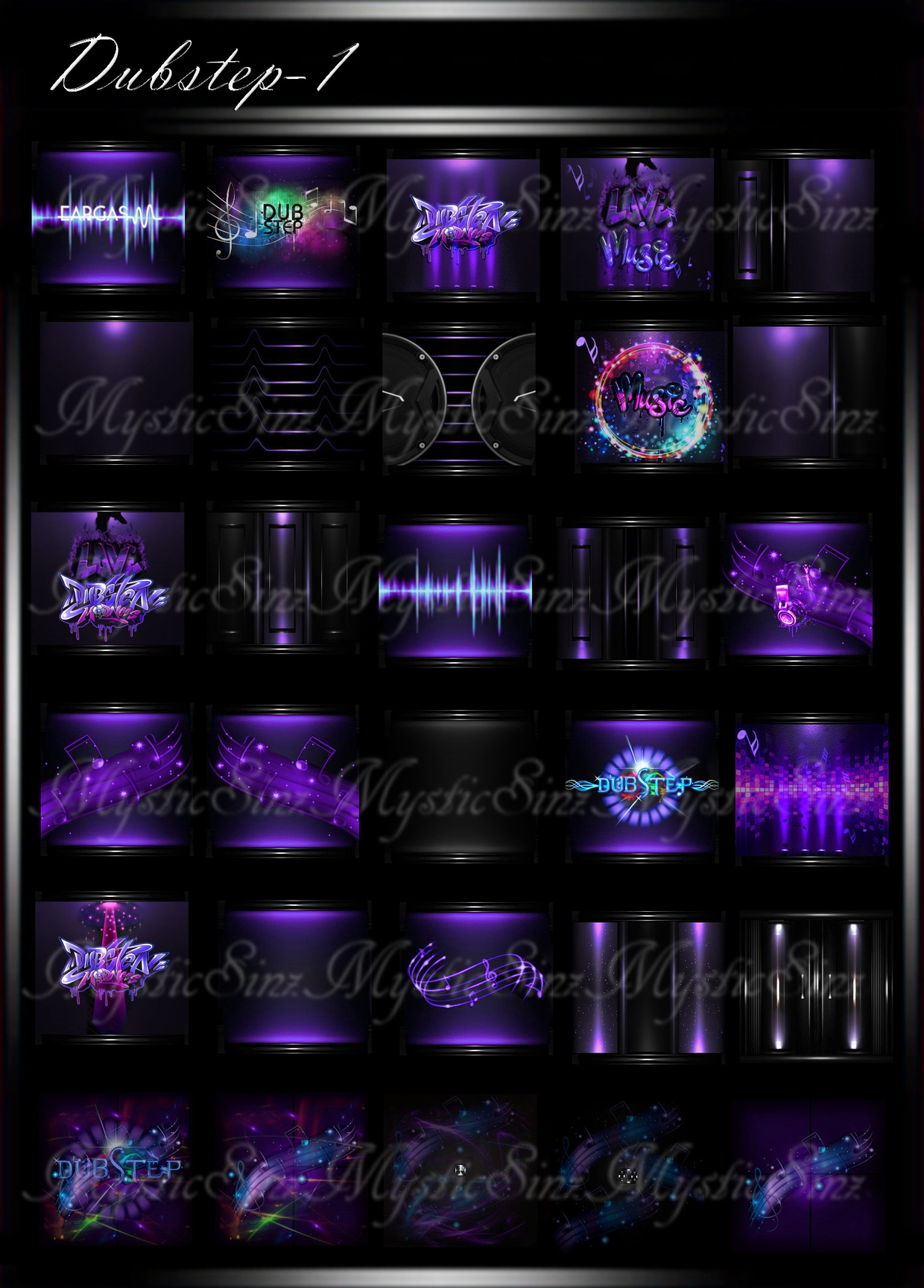 IMVU Textues SinZ Caberet Room Collection - MysticSinZ File Sales