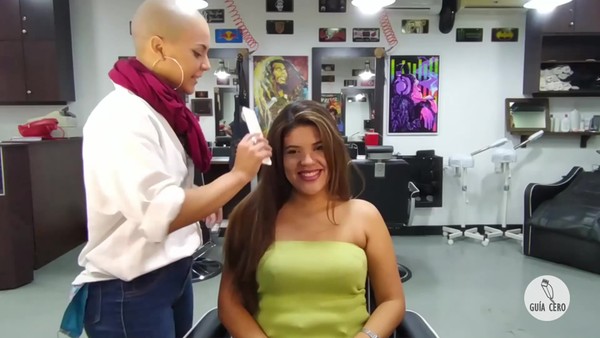 64 Brittany: long, sidecut, hair tattoo, headshave, br - Guia Cero