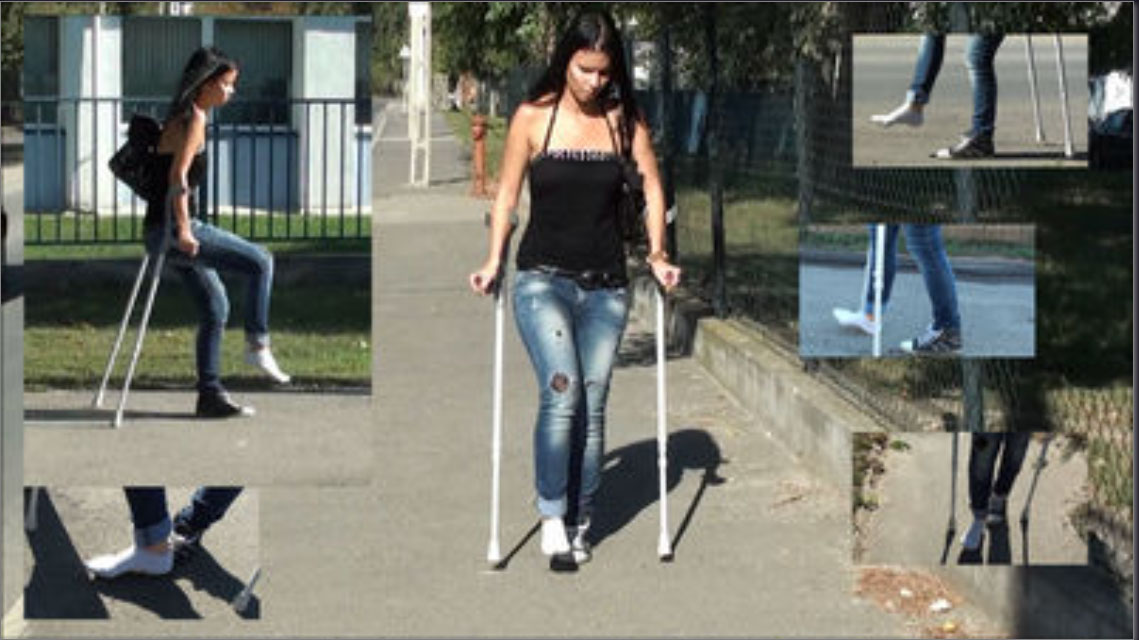 Gaby - Poor Limping Girl Part1 - Store Name