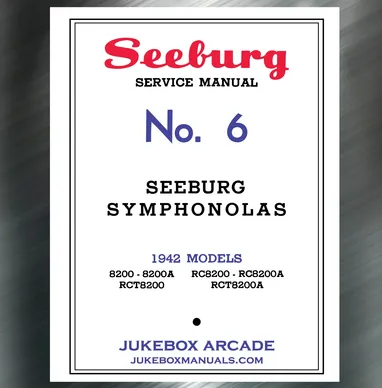 Seeburg Model HSC1 Installation and Instructions Manu - jukeboxmanuals.com